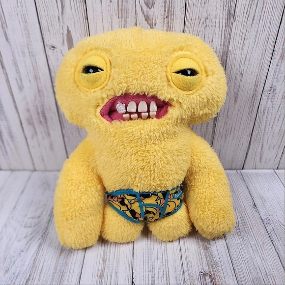 Fuggler | Toys | Fuggler Funny Ugly Monster Plush 9 Soft Toy Yellow ...